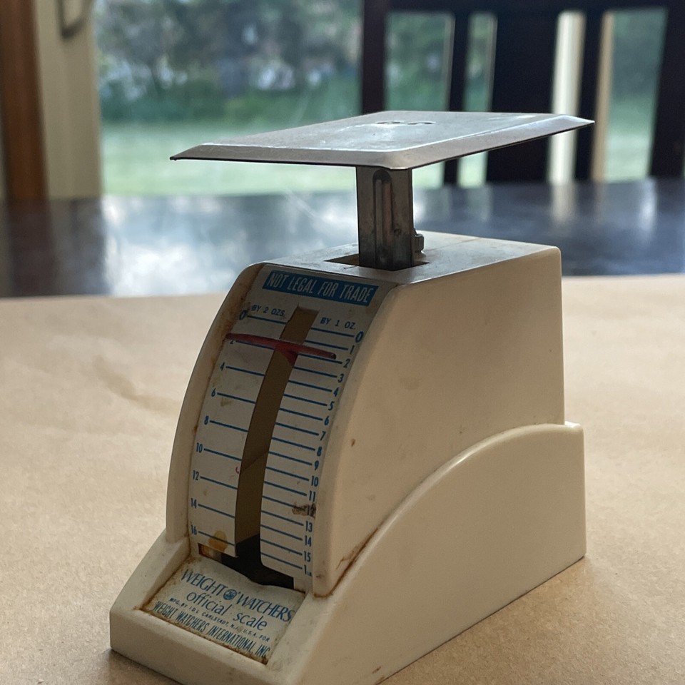 Vintage 1968 Official Weight Watchers WW Food Scale Made In USA IDL | eBay