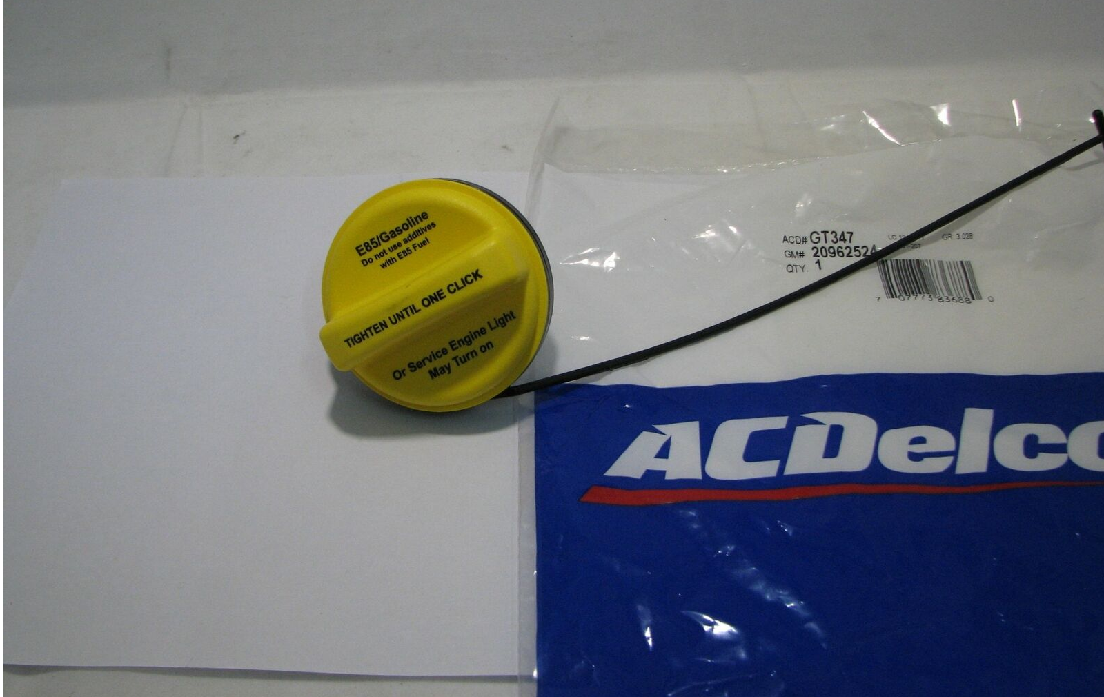 YELLOW FLEX FUEL E85 GAS CAP 2012-2014 NEW OEM 20962524 / GT347 | eBay