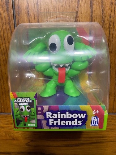Official Rainbow Friends Green Mini Figure Roblox w/ Card • New in Box ...