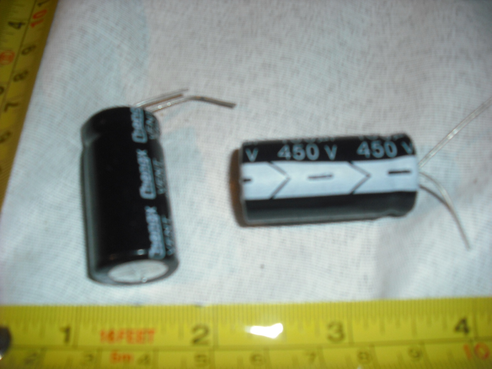 Radial 100µF 100uf 100 uf 450V Polar Electrolytic Capacitor cap filter ...