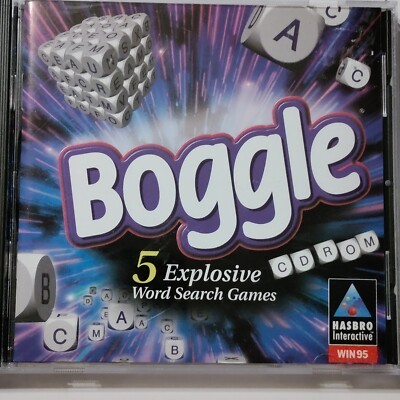 Boggle 5 Video Game by Hasbro for Windows 95 1997 | eBay