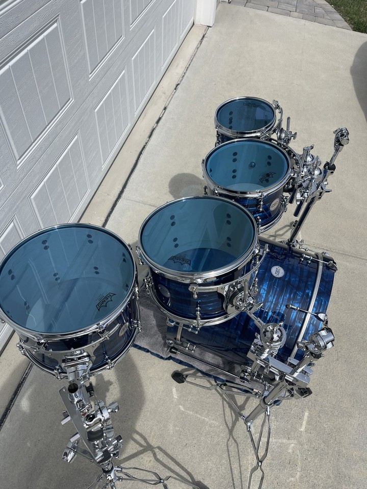 Drum Set w/ 20” Bass Drum (727 Drums) | eBay