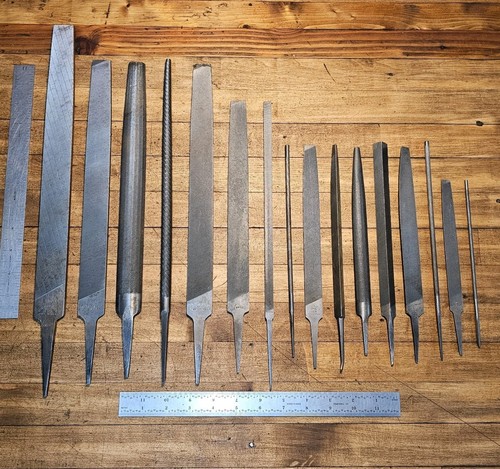 MACHINIST Tools Metal Files SET ☆ SIMONDS/NICHOLSON Rasps ☆SHARP ...