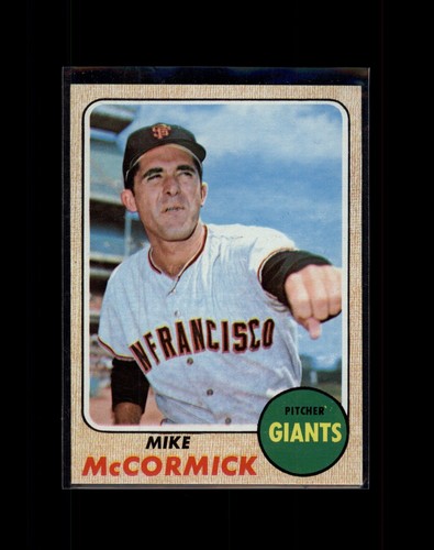 1968 Topps - Mike McCormick #400 Yellow Team Name - MAKE OFFER | eBay
