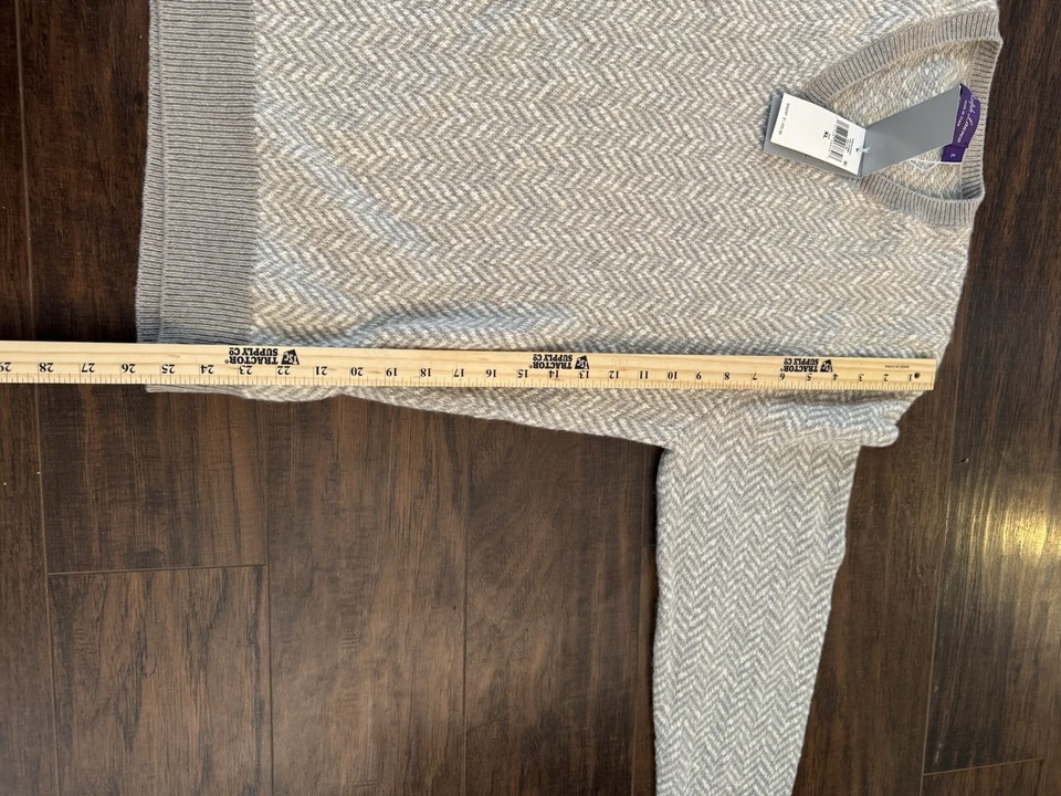 Purple Label Ralph Lauren 100% Cashmere Warm Soft V-Neck Knit Sweater ...