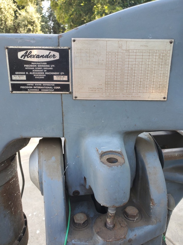 Pantograph Machine, Alexander Model 3A Pantograph | eBay