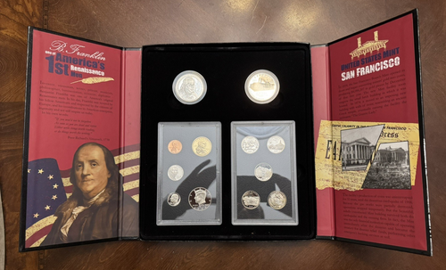 2006 US Mint American Legacy Collection Proof Set 2 Silver Dollars OGP ...