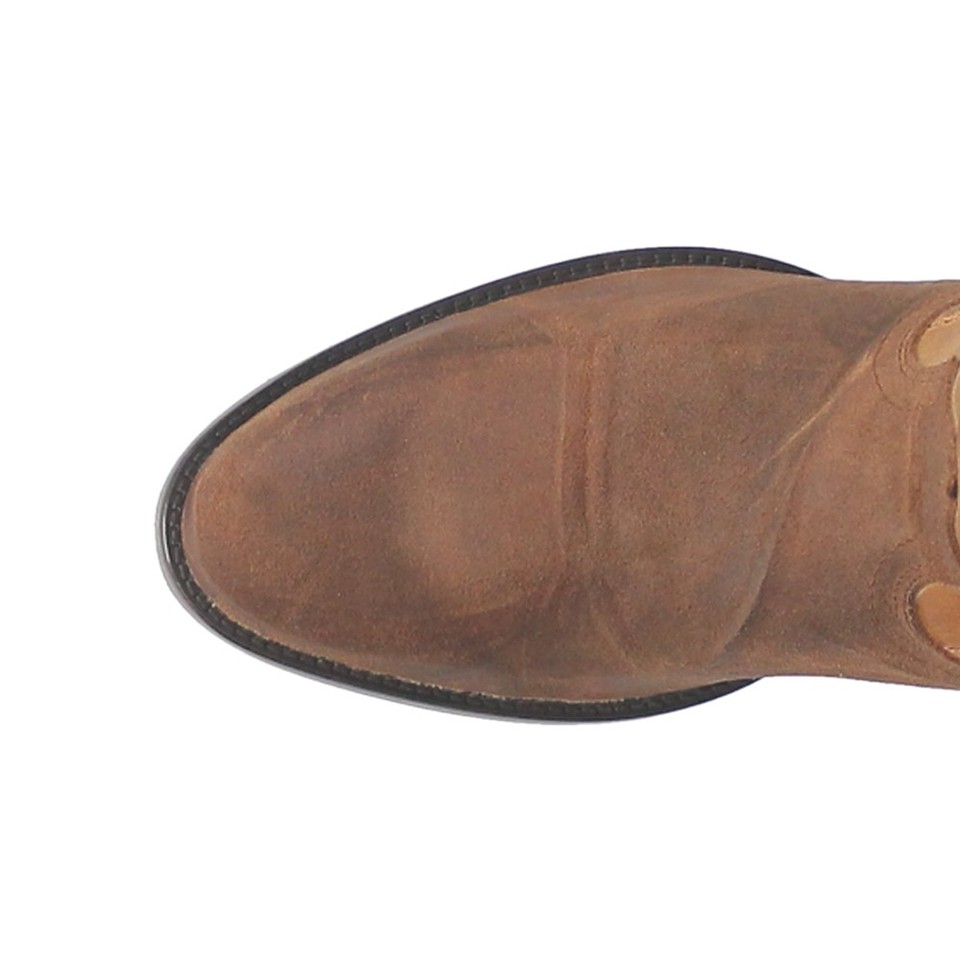 Dingo Whiskey River Embroidered Round Toe Pull On Cowboy Mens Beige ...