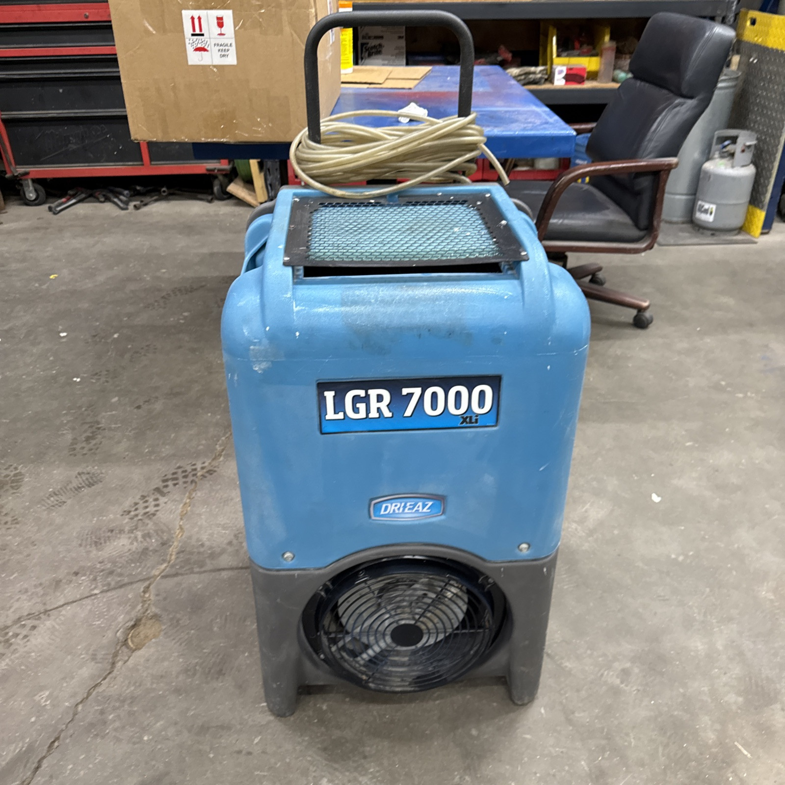 Dri-Eaz LGR 7000XLi Commercial Dehumidifier with Pump F412, 29 Gal ...