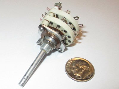 Rotary - 2 Pole 5 Position Rotary Switch