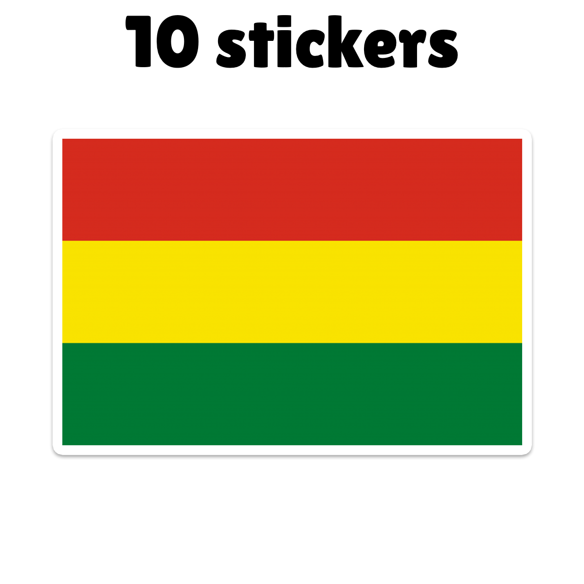 Bolivia Flag Sticker Decal Vinyl Fade & Waterproof | eBay Australia