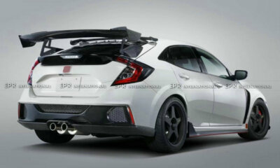 GT Trunk Spoiler For Honda Civic FK7 FK8 SPN Style Carbon Fiber Rear GT ...