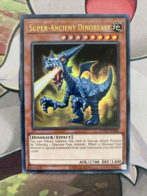 Yu-Gi-Oh! Super-Ancient Dinobeast Light of Destruction LODT-EN088 ...