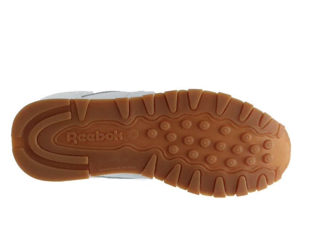 Reebok Classic Leather Junior Big Kids Running Sneaker Shoes Sz 6 White ...