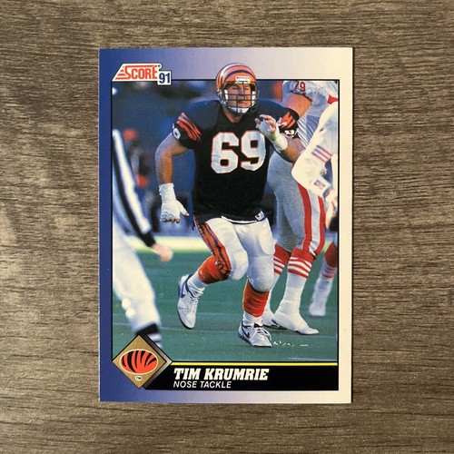 1991 Score Football Card #97 Tim Krumrie NFL | eBay