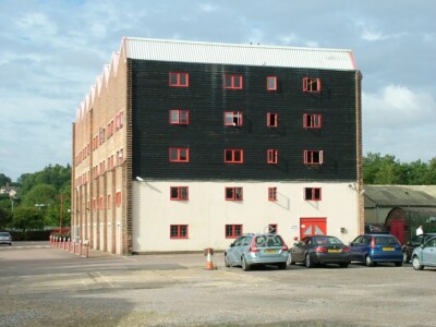 Photo 6x4 Rear of Mill Business Studio, Crane Mead, Ware Ware/TL3614 ...