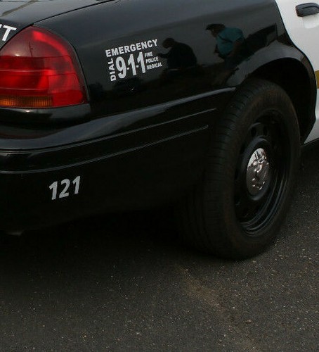 LAPD Los Angeles bumper stickers Ford Crown Victoria Chevrolet Caprice ...