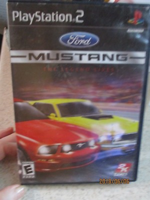 PlayStation 2 PS2 Video Game Ford Mustang The Legend Lives | eBay