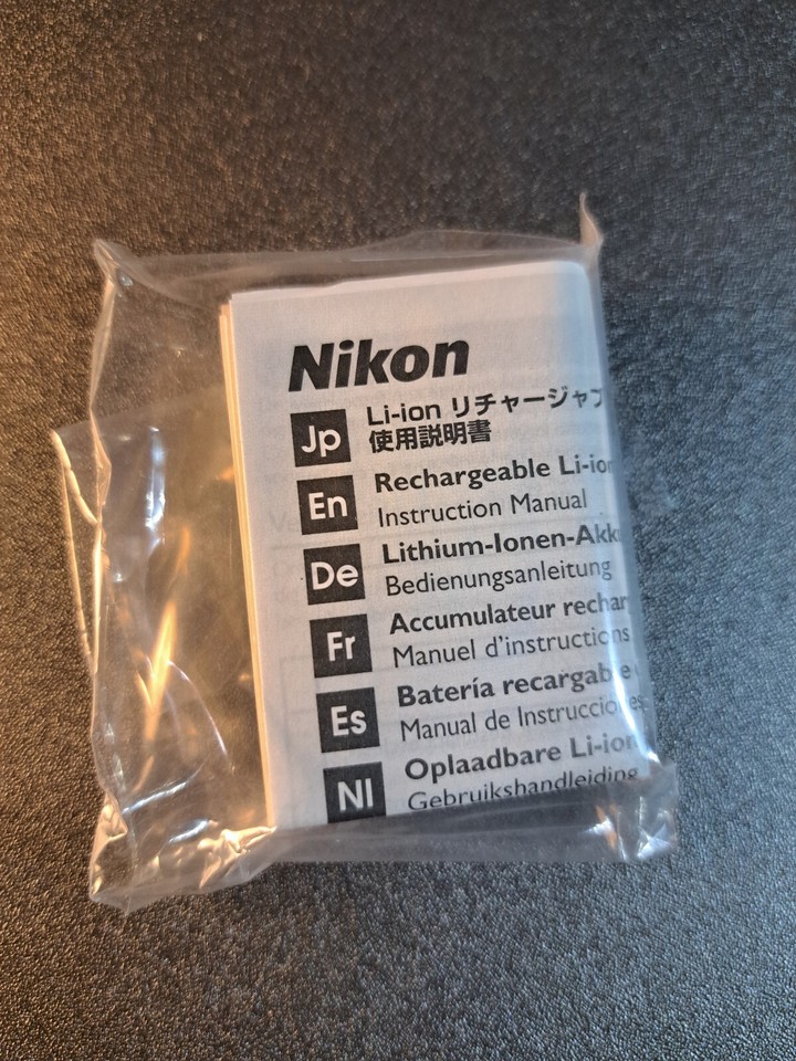 Nikon Battery EN-EL2 Li-Ion FACTORY BRAND NEW! 3.7V 1000mAh for Nikon ...