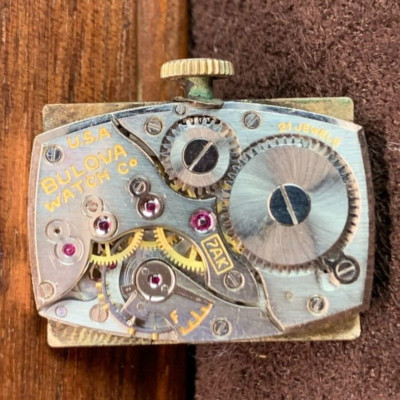 Bulova 7AK 17 Jewels Wristwatch Movement Runs | eBay