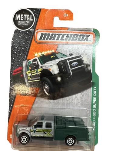 Matchbox Out Of Print Fire Engine Ford F-550 | eBay