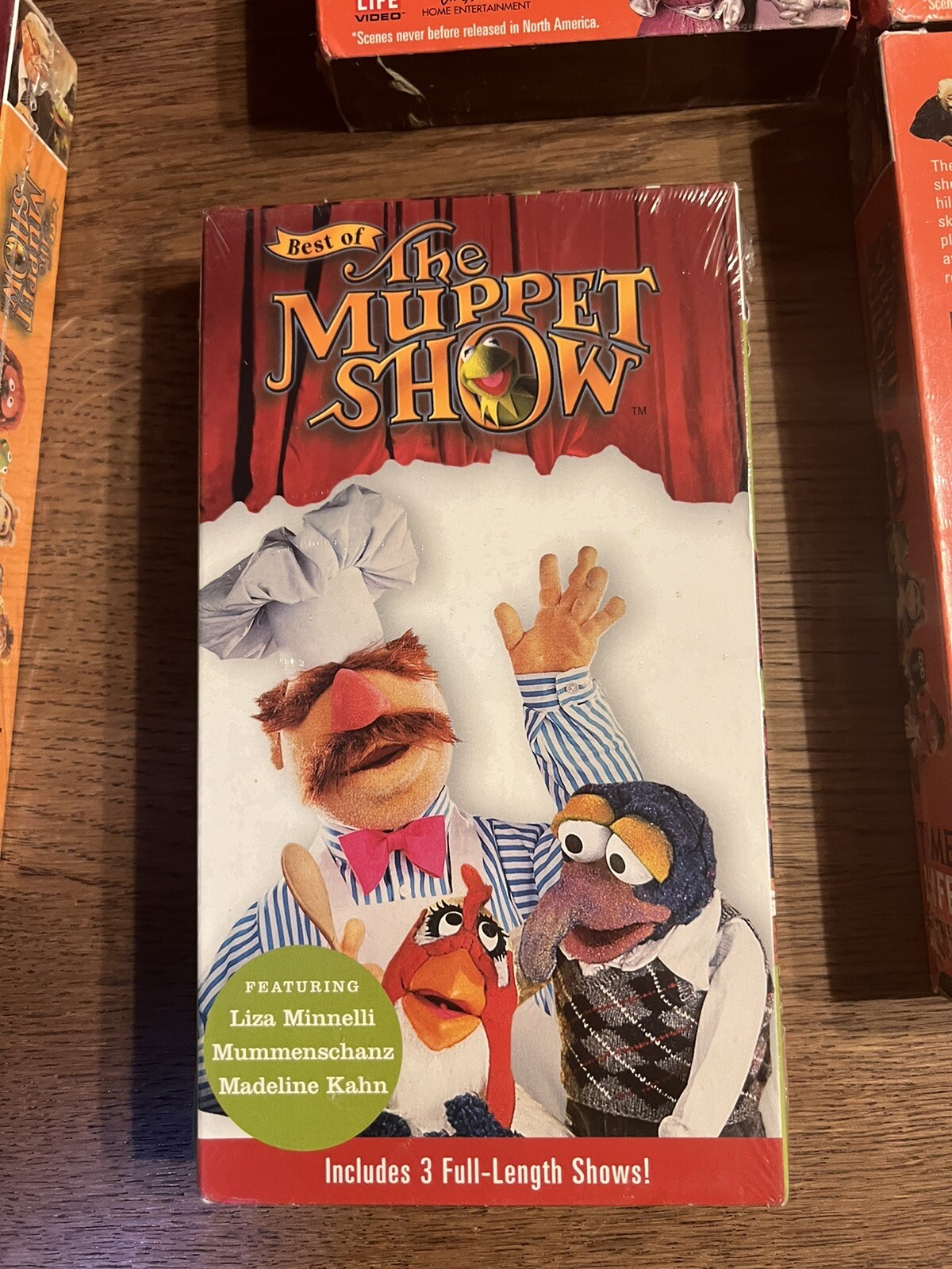 Best Of The Muppet Show Set Of 6 VHS Sealed and 1 open Time Life Video ...