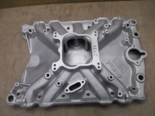 Olds Oldsmobile 455 Edelbrock 2730 Torker Aluminum Intake Manifold ...