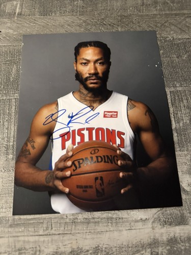Derrick Rose autograph signed in person 8x10 COA | eBay
