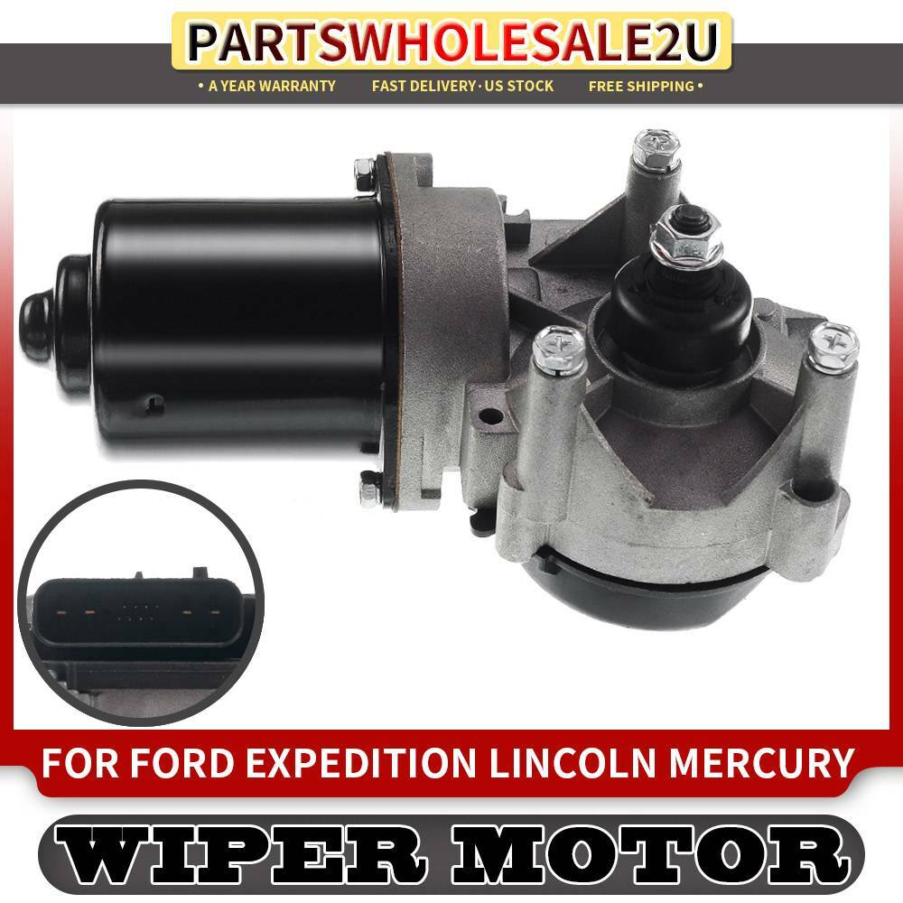 Front Wiper Motor for Ford F-150 Expedition Focus Explorer Lincoln MKS ...