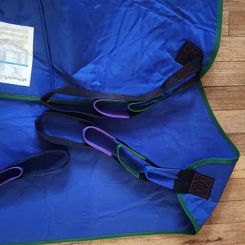 Proactive Medical Full Body Patient Lift Sling Large Mesh 600 LBS | eBay