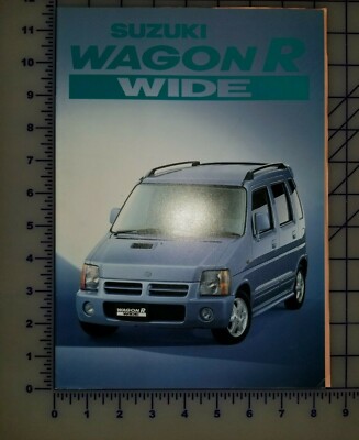 1997 Suzuki Wagon R Japanese Sales Brochure Original | eBay