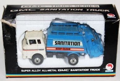 Shinsei 4220 1:60 GMC Truck Series Sanitation Truck | eBay