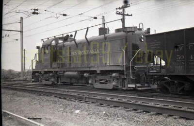 PRR Pennsylvania Railroad Alco RS3 Locomotive #8602 - Vintage Negative ...