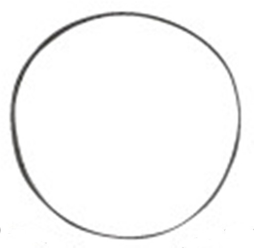 C10306F5 Cometic Derby Cover Molded Rubber Seal Softail M8 OEM 25701080 ...