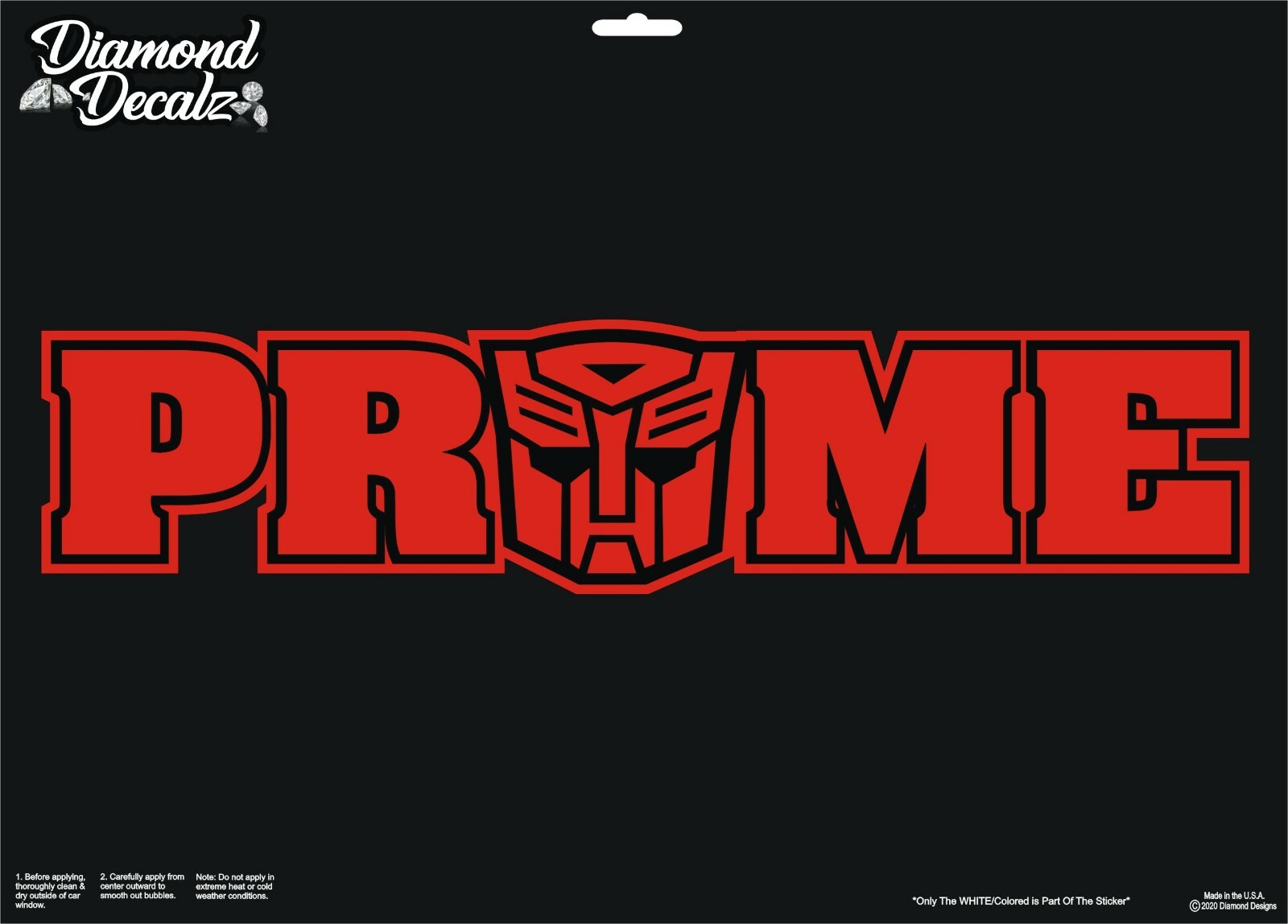 Transformers Prime Logo Decal Comics Vinyl Sticker Car Truck Window ...