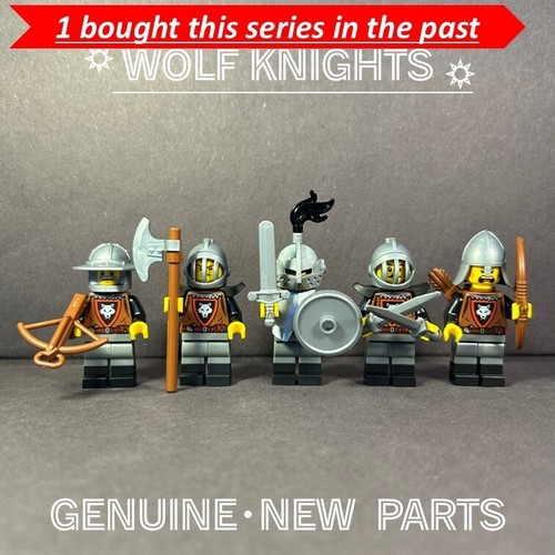 【NEW】LEGO Wolf Knights’ Castle 5 Minifigures | eBay