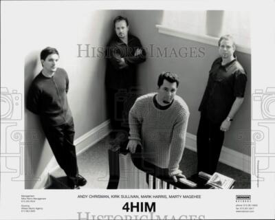 Press Photo Andy Chrisman, Kirk Sullivan, Mark Harris, Marty Magehee in ...