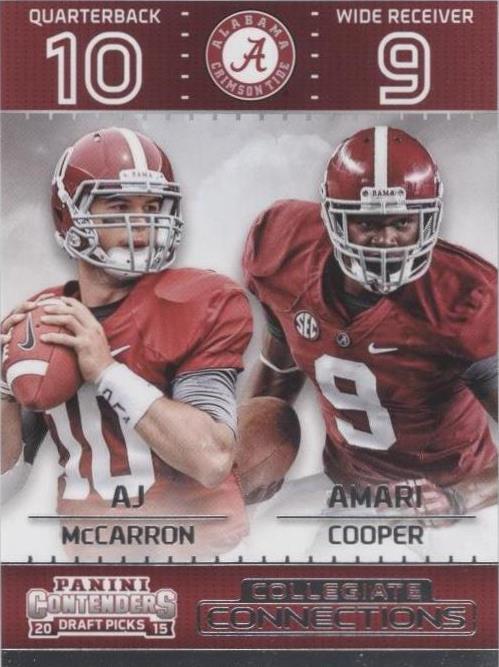 2015 Panini Contenders Draft Picks - Collegiate Connections Amari ...