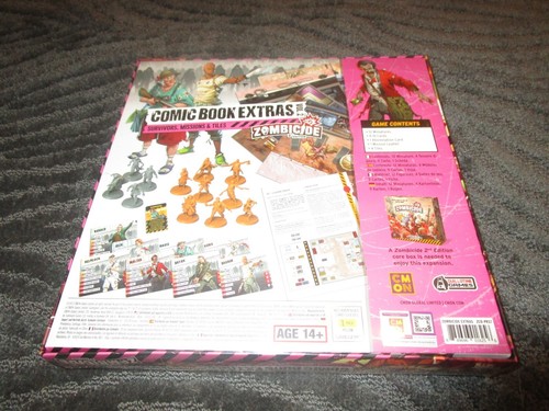 CMON Comics Zombicide 2nd Edition Comic Book Extras Vol 2 Kickstarter ...