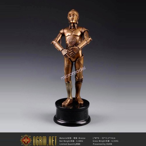 Star Wars C-3PO Bronze Statue Figure Model Collectible Limited Rare ...