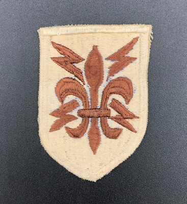 US Army 205th Military Intelligence BDE Desert Color Theatre Made Patch ...