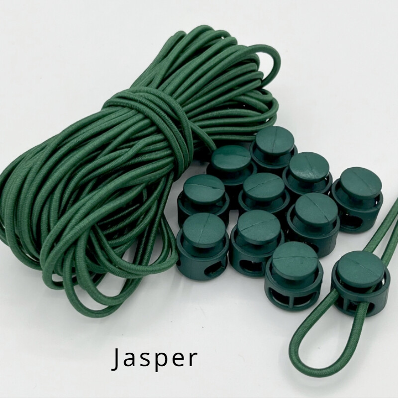 Spring Cord Lock End Stopper Fastener Adjustment Elastic Band ...