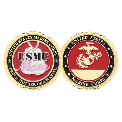 US MARINE CORP PROUD MOM COIN | eBay