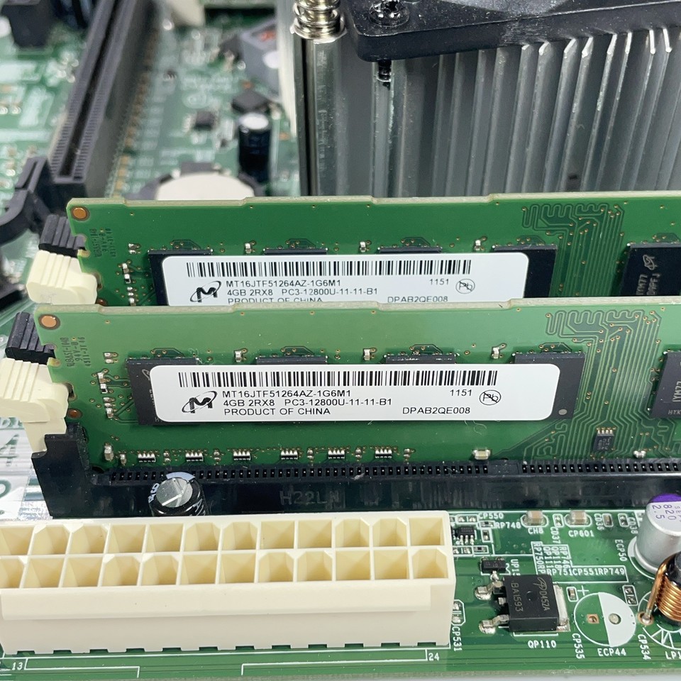 Dell XPS 8500 Motherboard + i3-2120 3.3 GHz + 8 GB RAM + WLAN+ I/0 ...