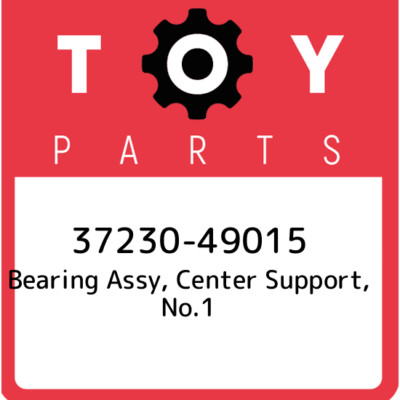 37230-49015 Toyota Bearing assy, center support, no.1 3723049015, New ...