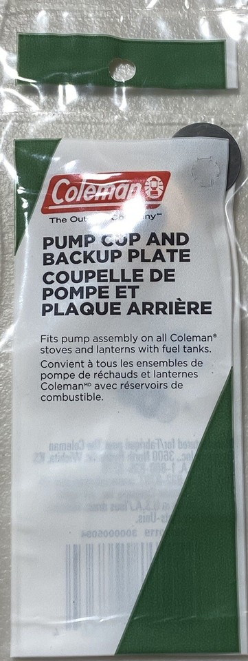 Coleman Pump Cup And Backup Plate; 3000005094 | eBay