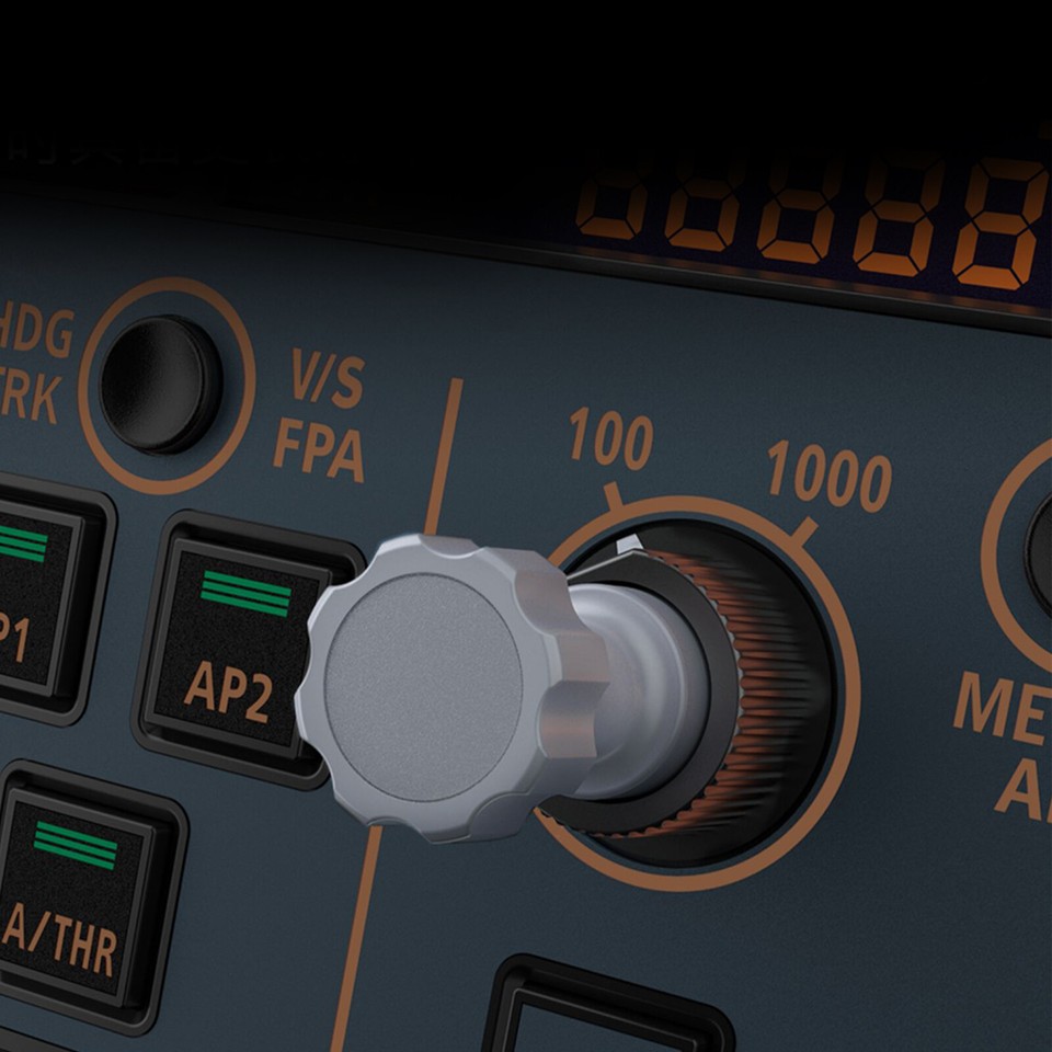 A320 FCU Flight Control Unit Panel X-Plane MSFS2020 Game Simulator 2 ...
