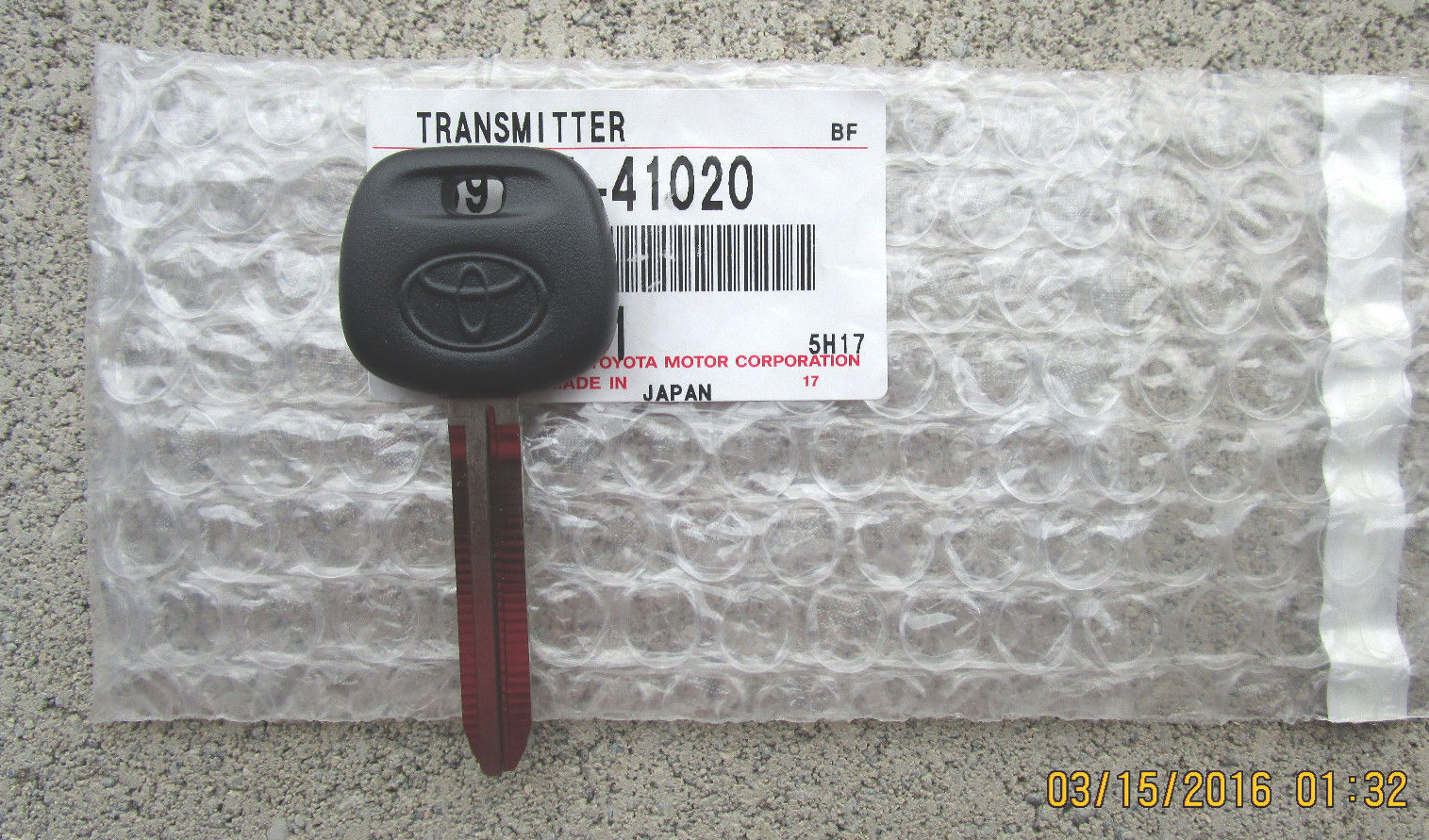 2001-2003 Toyota Sequoia Limited SR5 Master Uncut Transponder Chip Key ...