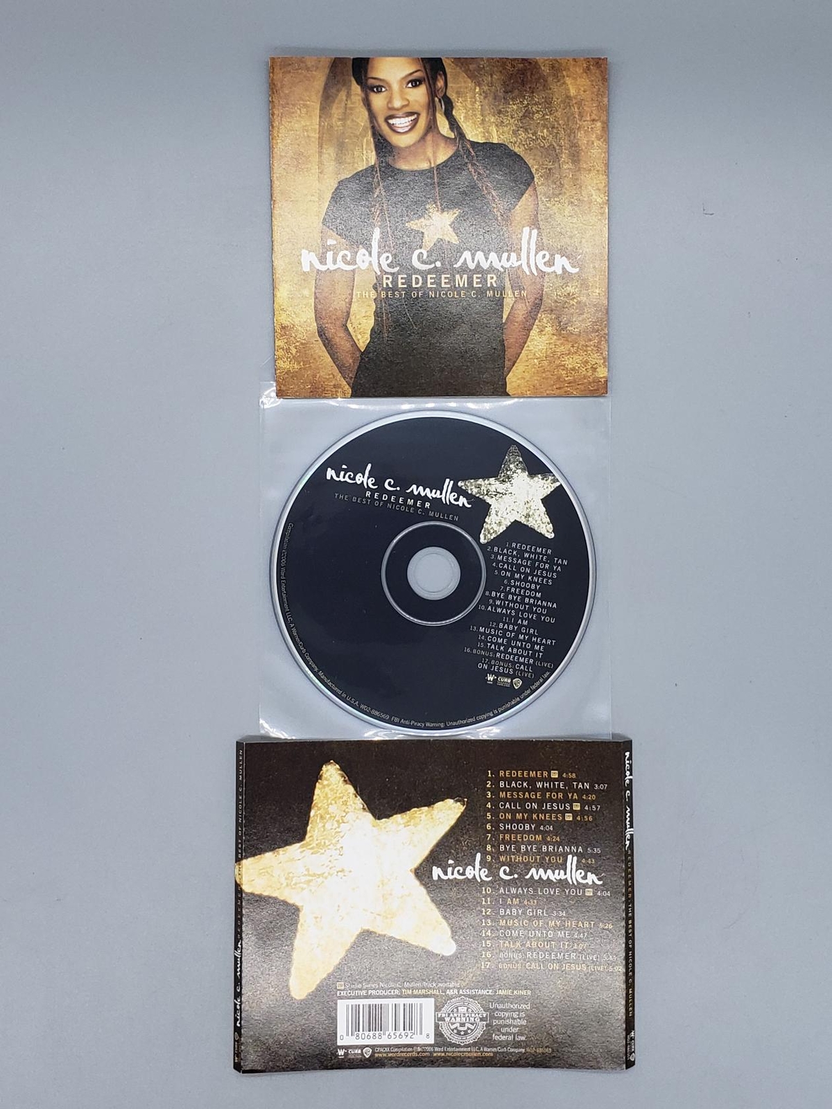 Redeemer: The Best of Nicole C. Mullen (CD) No Case No Tracking ...