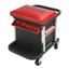 Craftsman Garage Glider Sliding Rolling Portable Tool Chest Seat Stool ...
